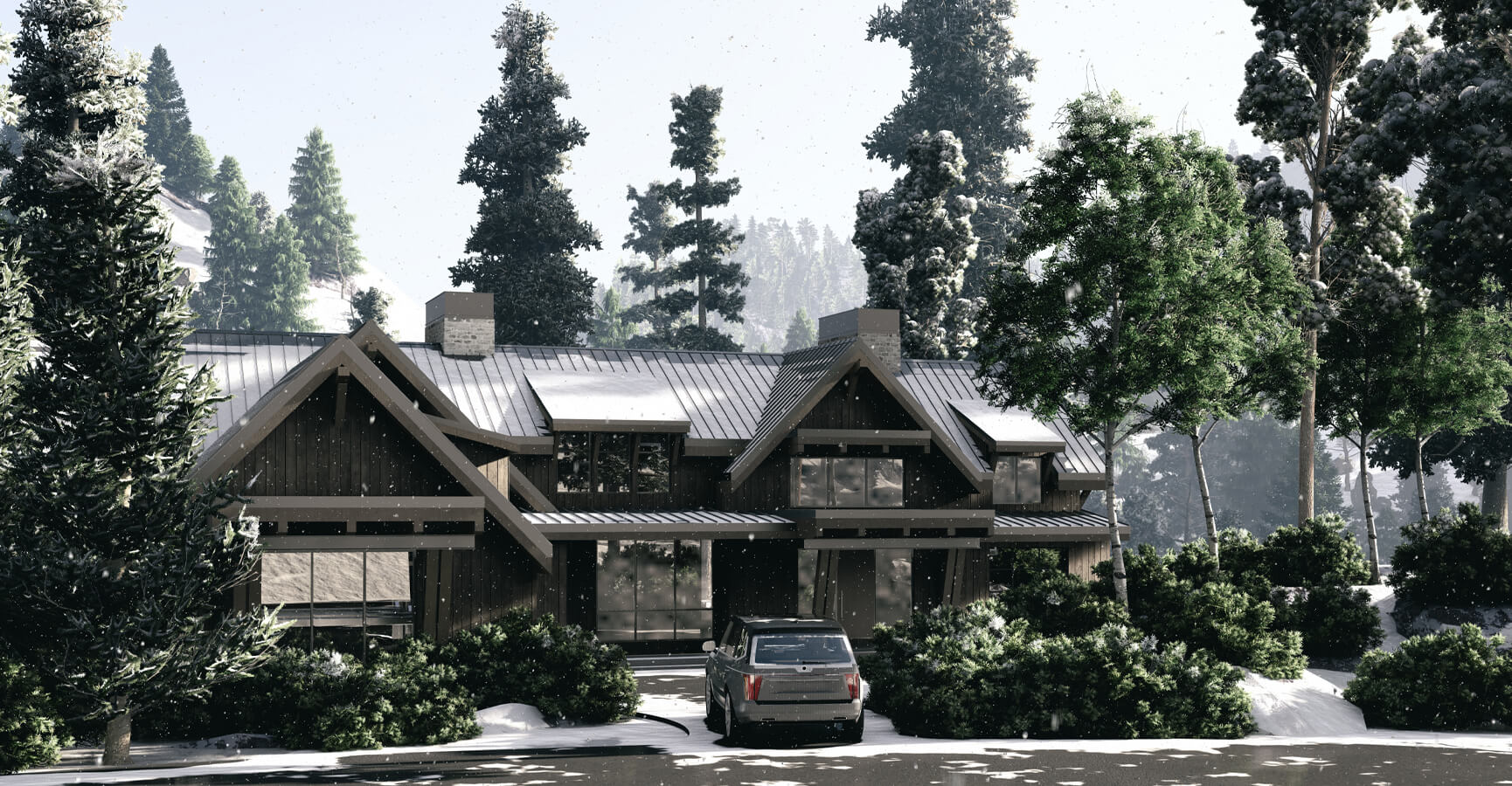 Canmore Mountainside Chalet | Architectural Design Alberta